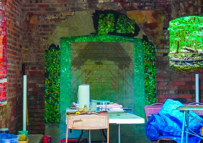 An Old Coal Mine Decorated in MOSAICS?! The Ruins Project, PA – Around ...
