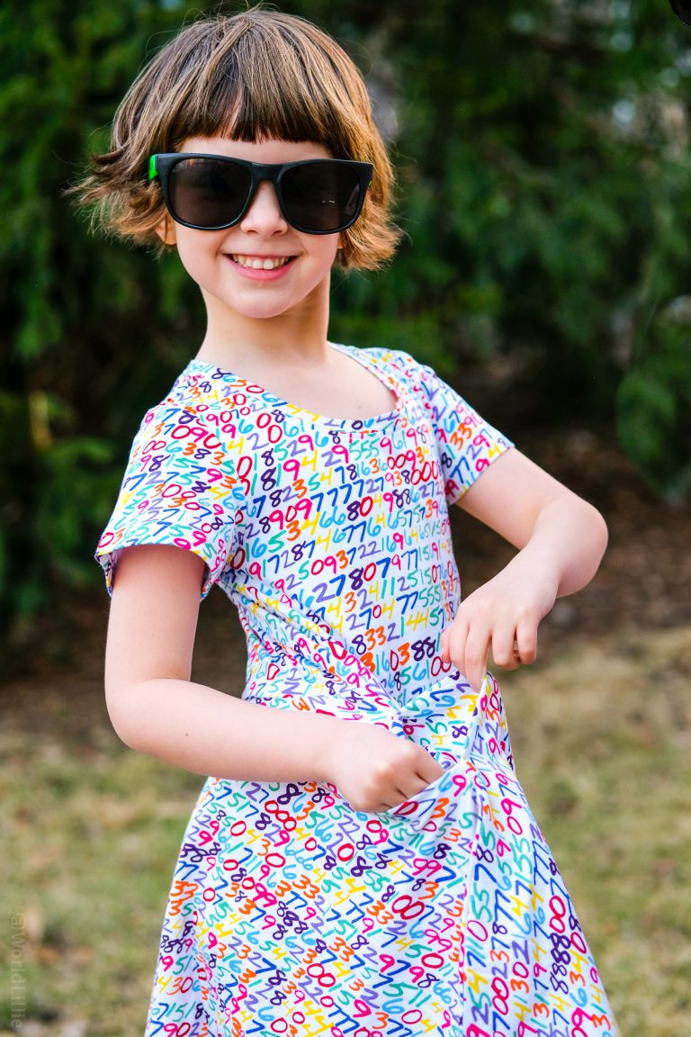 Math Dresses and Pi Shirts for STEM Clothing Fun! – Around the World "L"
