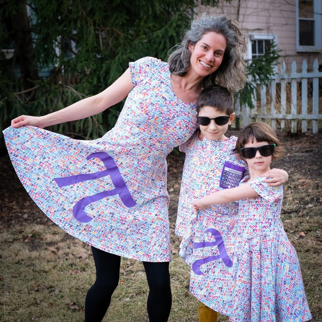 Math Dresses and Pi Shirts for STEM Clothing Fun! – Around the World "L"
