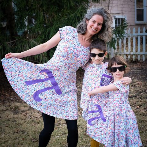 Math Dresses and Pi Shirts for STEM Clothing Fun! – Around the World "L"